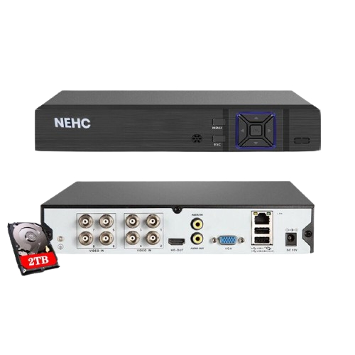 Gravador Dvr 4 Canais Ahd Nehc Multi Ahd 5 In 1 Full Hd | Shopee Brasil