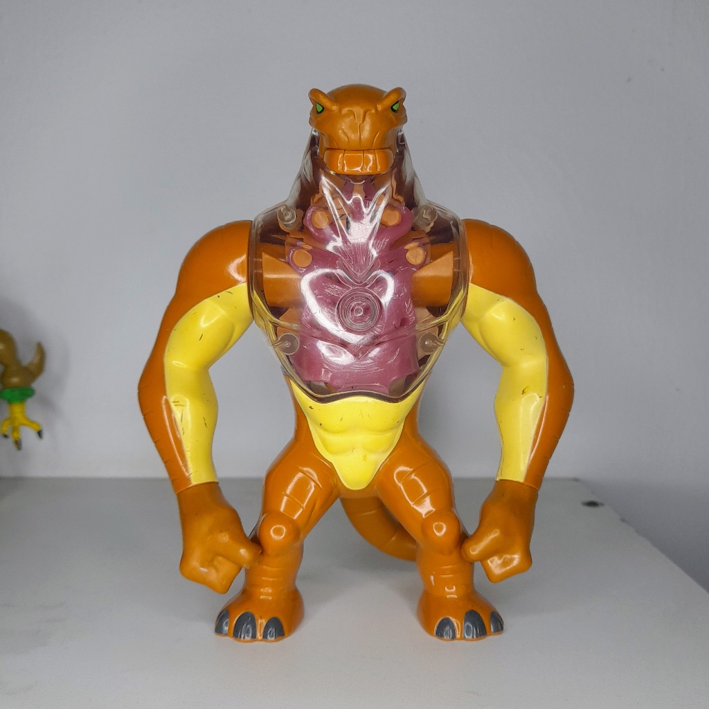 Boneco Ben 10 Enormossauro DNA Alien Heroes - Original Bandai | Shopee ...