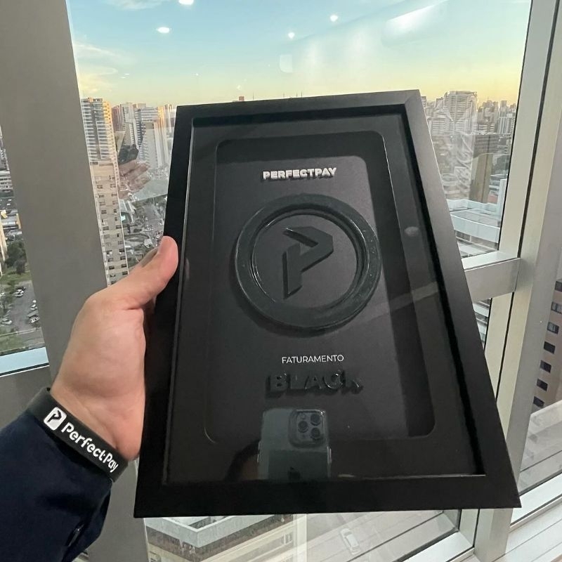 Pulseira Perfect Pay Preta - Melhora o Preço