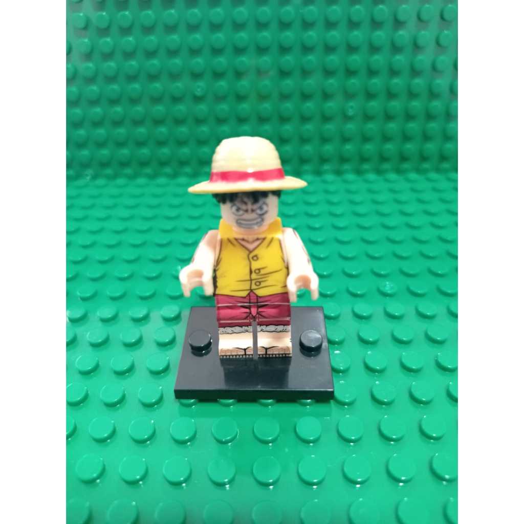 lego one piece luffy zoro shanks bloco de montar | Shopee Brasil