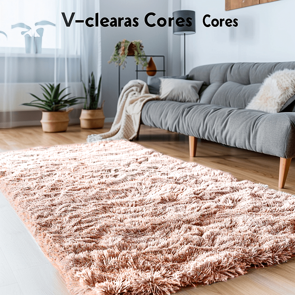 Tapete Felpudo 2,00x1,50Mts Peludo Quarto e Sala De Luxo Varias Cores ...