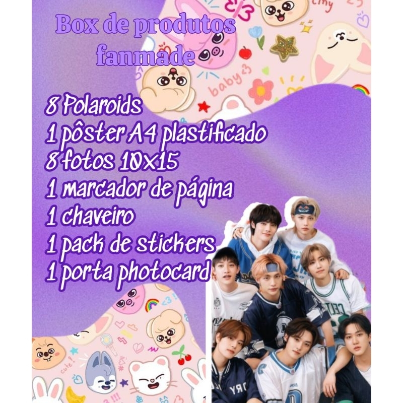 box de produtos fanmade caixa kit fanmade Stray Kids | Shopee Brasil