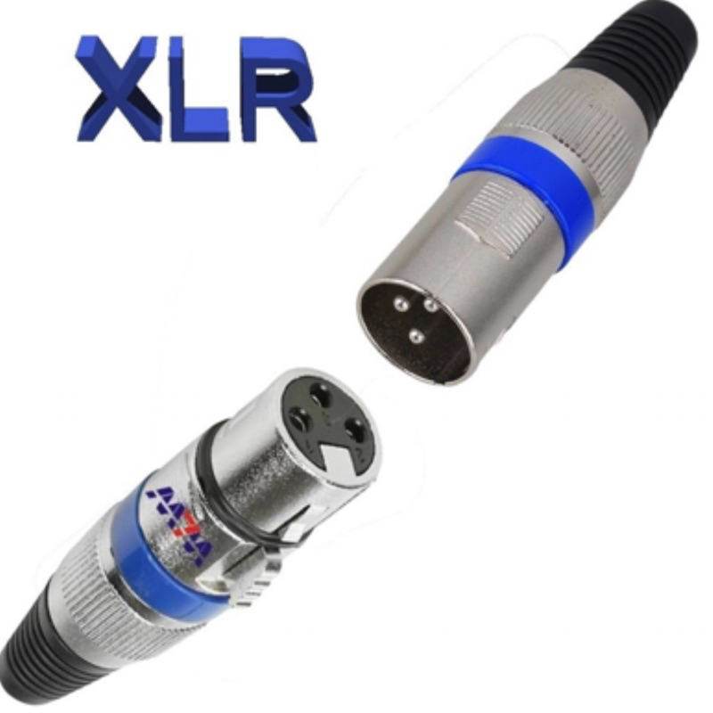 kit 20 plugs conector Xlr canon 10 macho_10 fêmea | Shopee Brasil