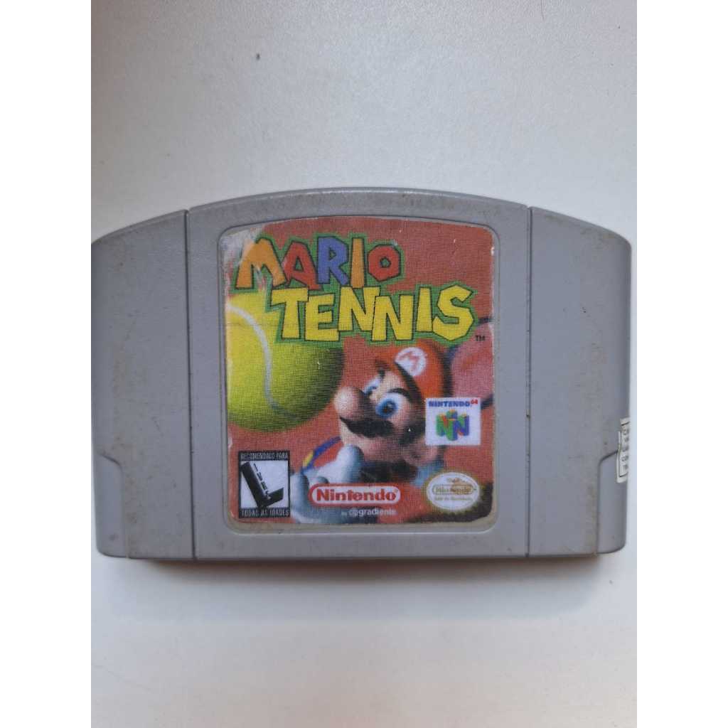 Cartucho Mario Tennis Nintendo 64 (Original) | Shopee Brasil
