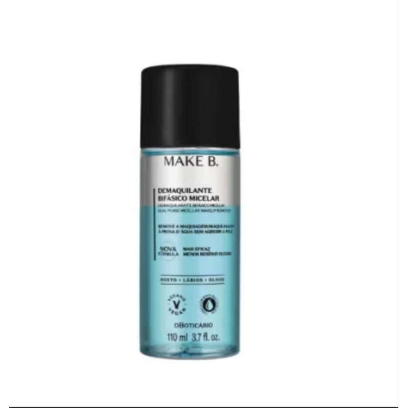 Demaquilante Bifásico Micelar Make B. 110ml | Shopee Brasil