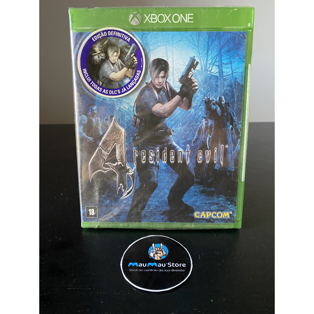 Resident Evil 4 Xbox One (Novo / Lacrado) - Original Jogos de Terror ...