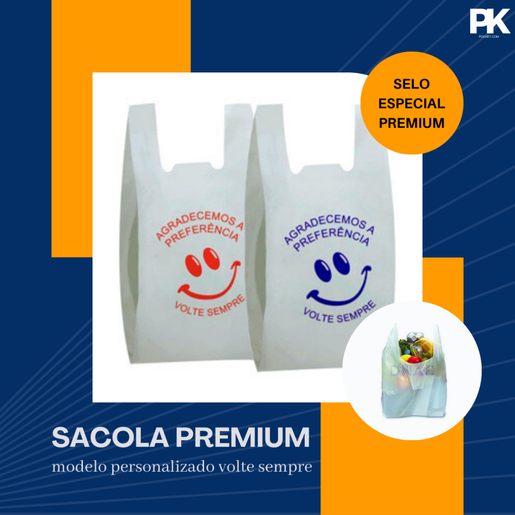 SACOLA OXIBIO 36X50 VOLTE SEMPRE RESISTENTE PREMIUM 1,75K C/500 ...