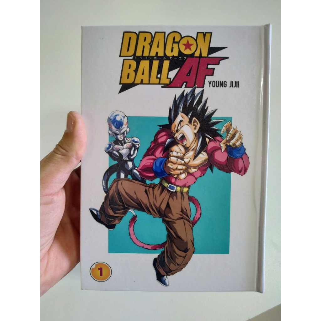 Mangá Artesanal Dragon Ball AF Young Jiji Capa Dura em Português ...