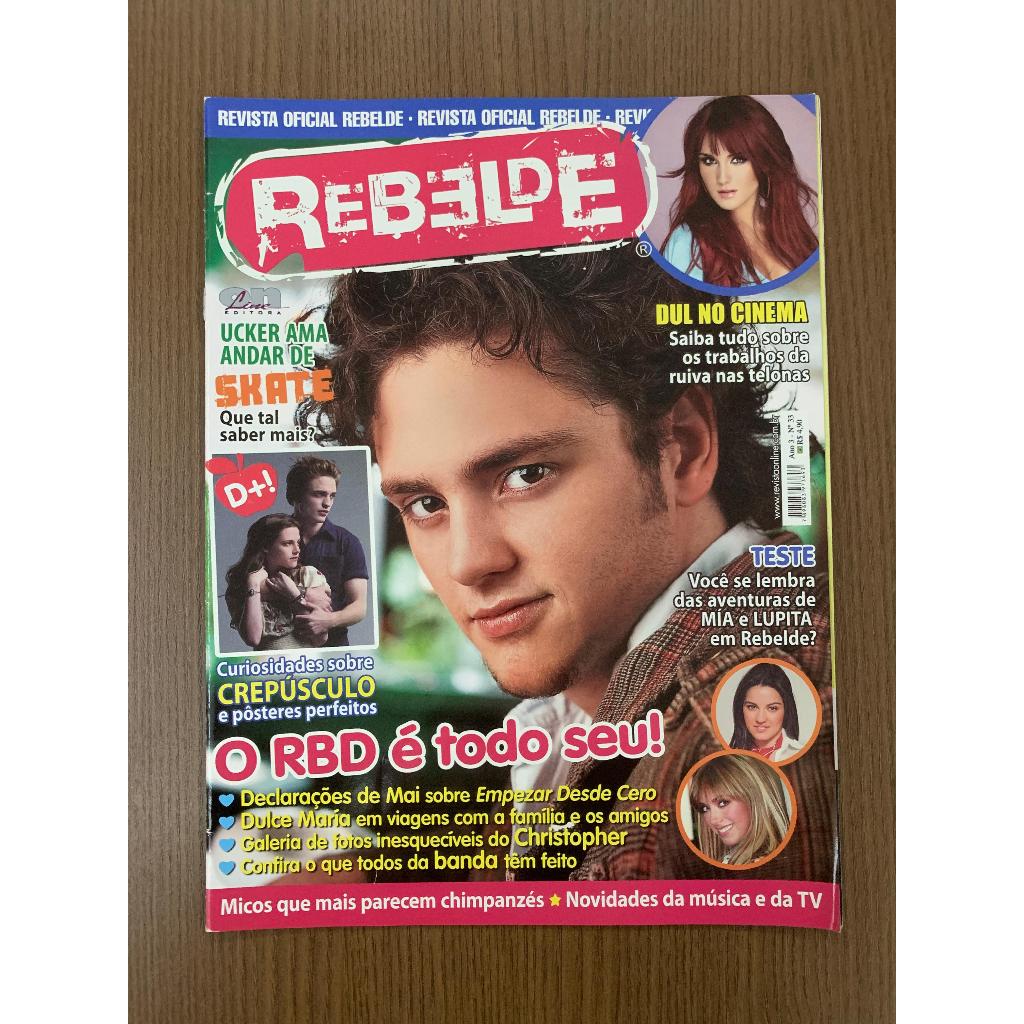 Revista Oficial Rebelde RBD ROR nº 33 - Ucker - Diego | Shopee Brasil