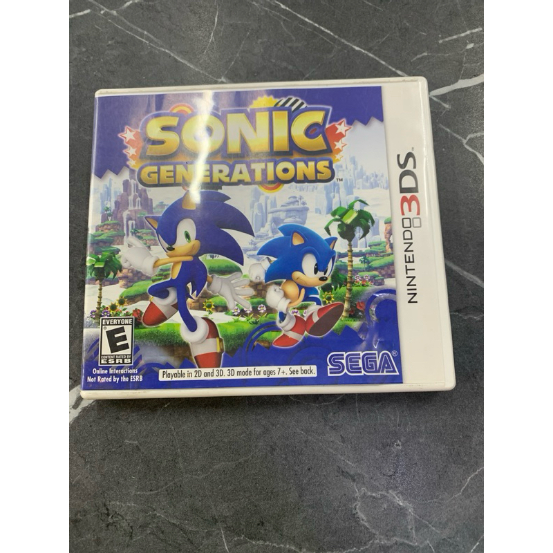 Jogo Nintendo 3DS Sonic Generations | Shopee Brasil