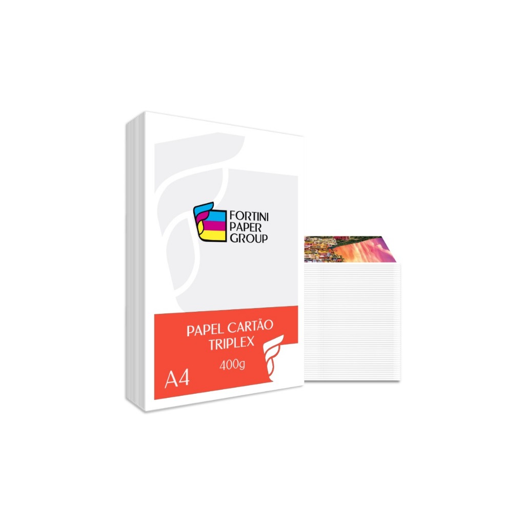 Papel Cartão Triplex 400g A4 50 Folhas P/ Caixas Embalagens | Shopee Brasil