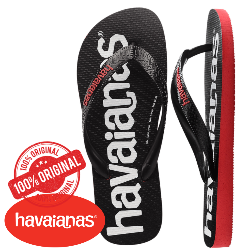 Chinelo Havaianas Masculino Original Logomania Sandália Masculina Havaiana Chinelos Chinela ...