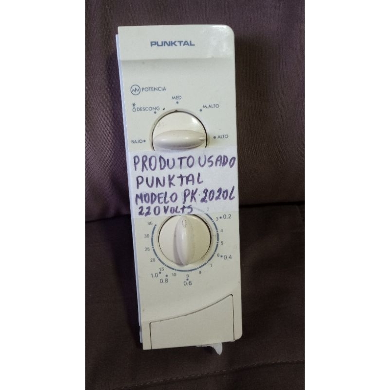 Painel de Comando Microondas PUNKTAL MODELO PK-2020L 220 VOLTS | Shopee ...