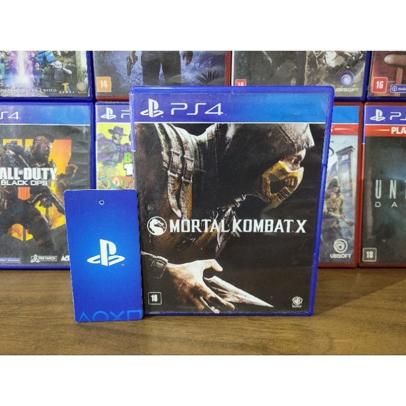 Mortal Kombat 10 PS4 - CD Original Mídia Física | Shopee Brasil