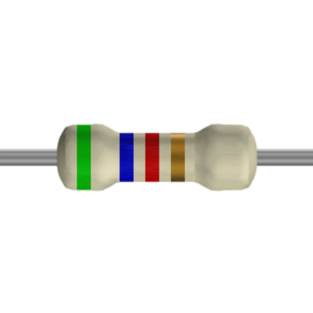 KIT 100 UNIDADES * RESISTOR 5K6 1/4W 5% CR25 5K6 OHMS OFERTA IMPERDÍVEL ...
