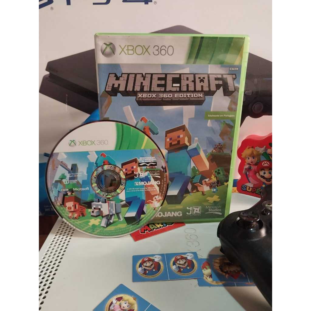Minecraft Xbox 360 Original Mídia Física | Shopee Brasil