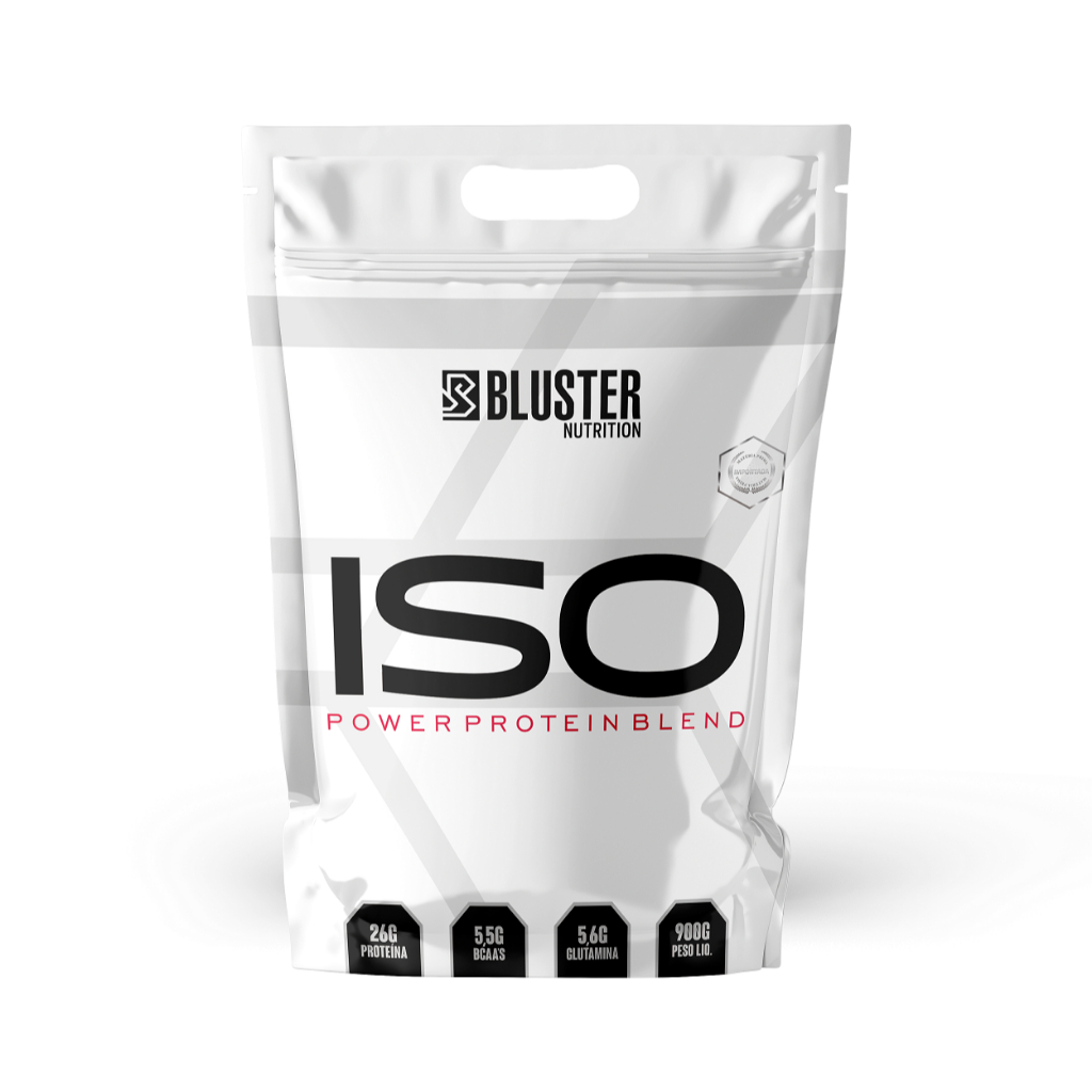 Whey ISO Power Protein Blend Pounch 900gr - Bluster Nutrition | Shopee ...