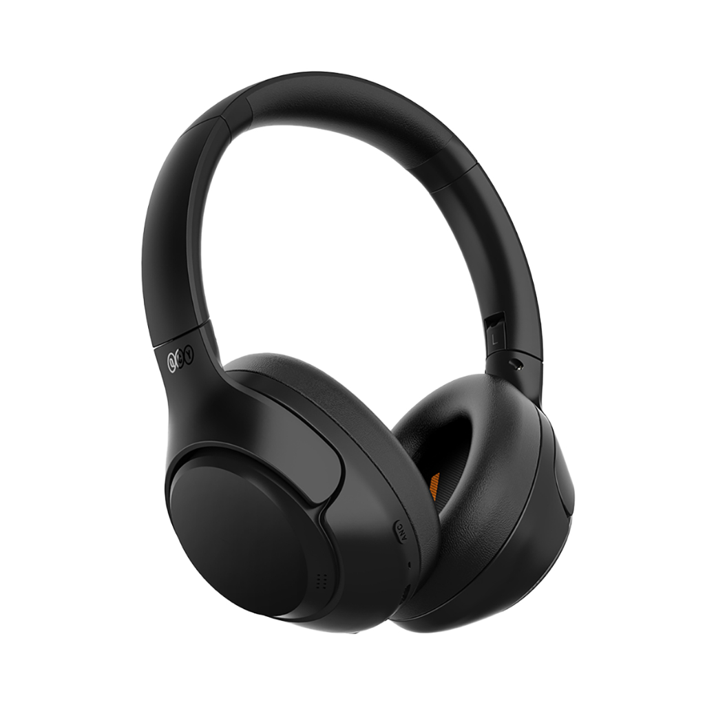 Headphone Sem Fio QCY H3 LITE ANC Adaptativo Multiponto Bluetooth TWS 5.3 60h - Preto e Branco ...