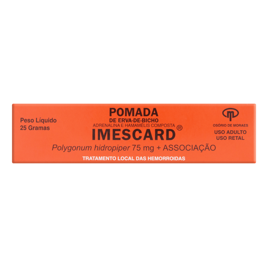 Pomada para Hemorroida Imescard Erva de Bicho 25g | Shopee Brasil