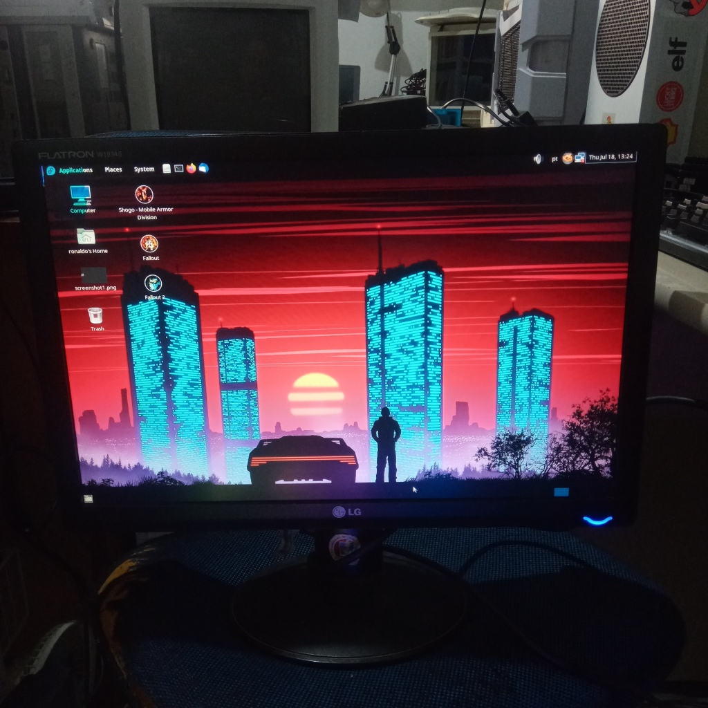 Monitor LG Flatron Lcd W1934s 19 Pol - Leia Anuncio | Shopee Brasil