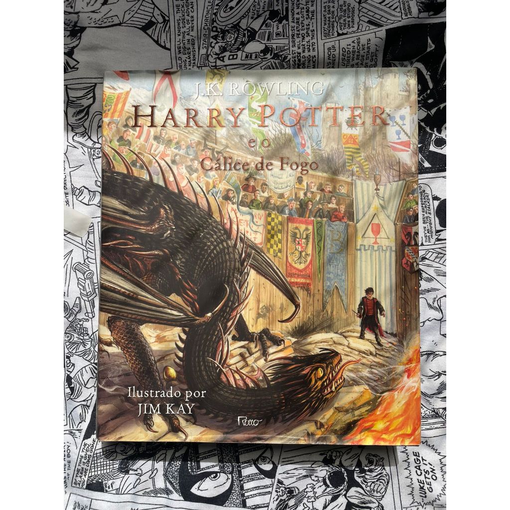 Harry Potter e o Cálice de Fogo ilustrado | Shopee Brasil