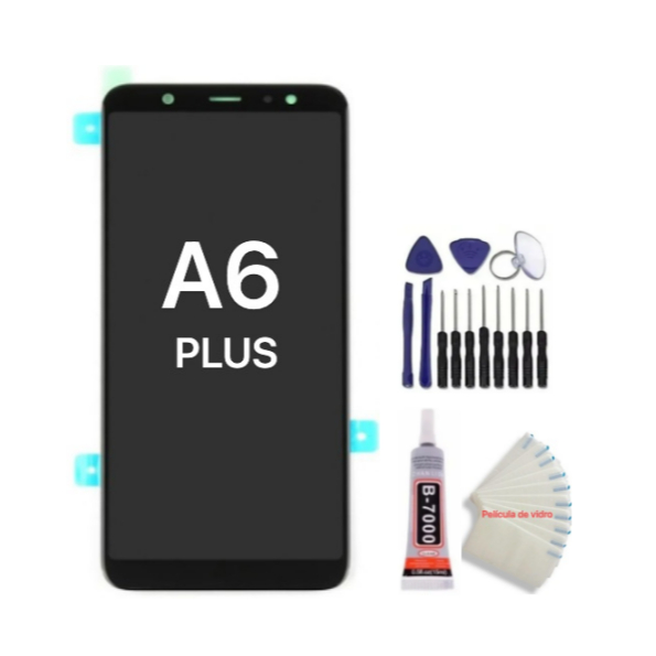 Frontal Display Tela Lcd Original Amoled A6 plus Galaxy A605 Oled E ...
