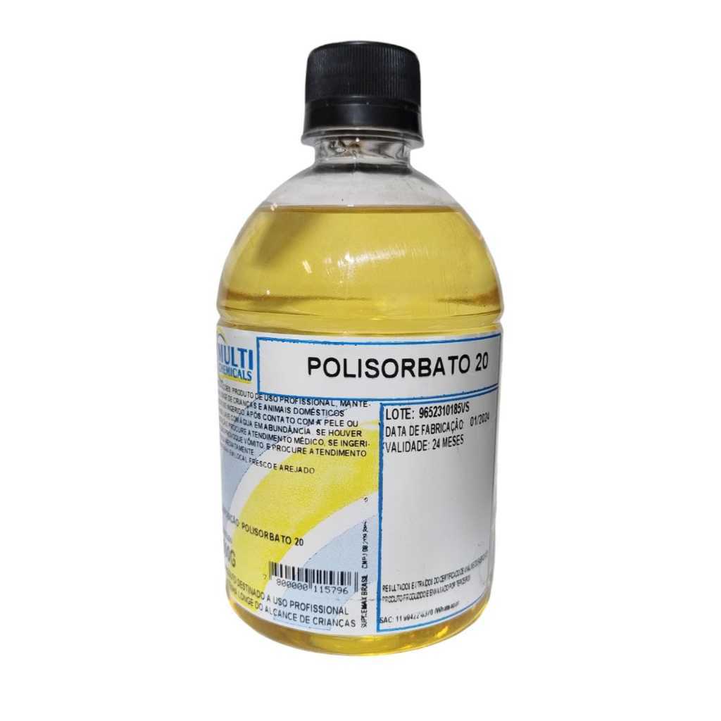 Polisorbato 20 - 500ML | Shopee Brasil