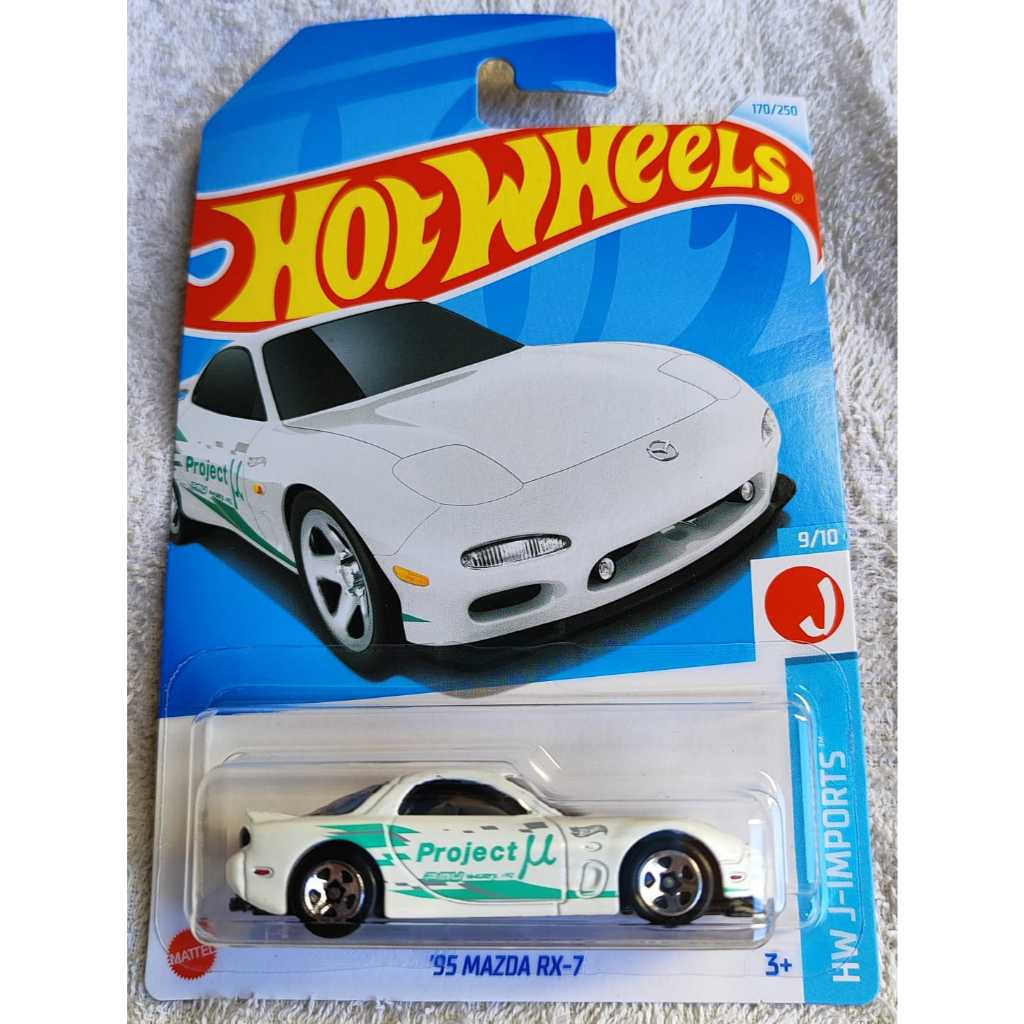 HOT WHEELS - 95 Mazda Rx-7 - HW J-IMPORTS MATTEL | Shopee Brasil