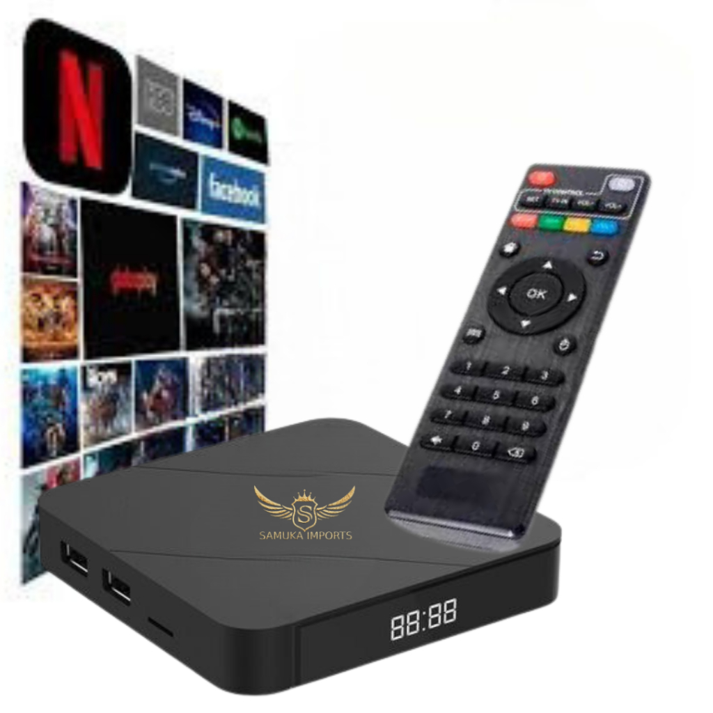 Box Tv Smart MxqPro 4K Wifi 5G 512gb de memoria com visor digital ...