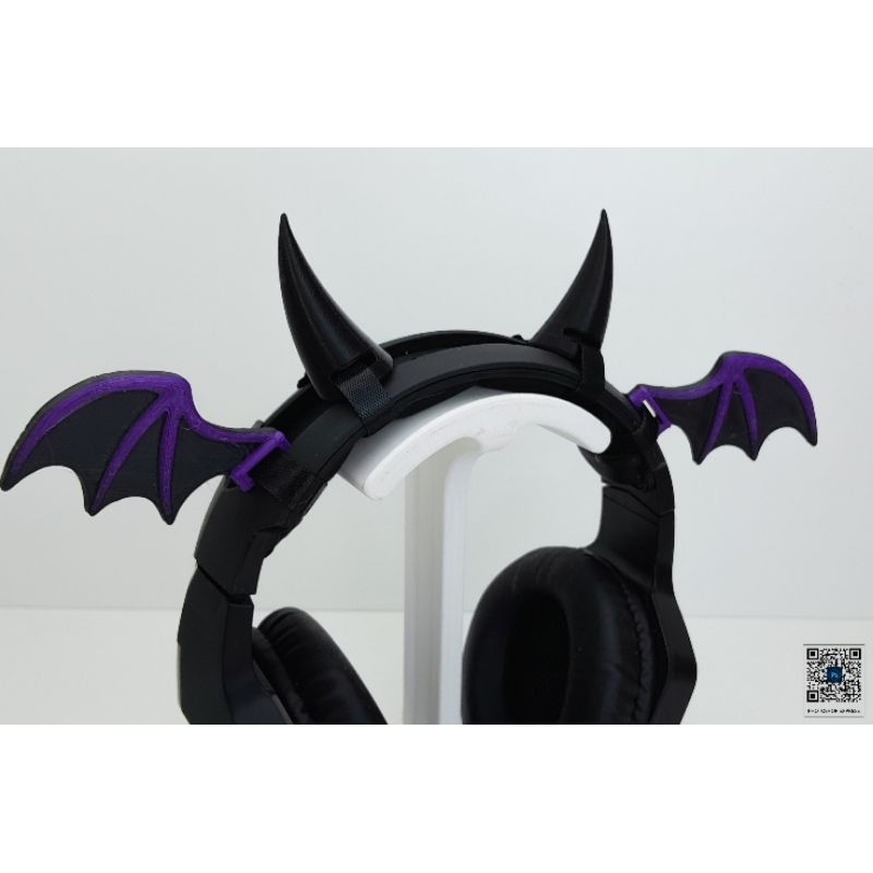 Kit Devil Chifre para Headset | Acessorio para Fone de Ouvido | Asinha ...