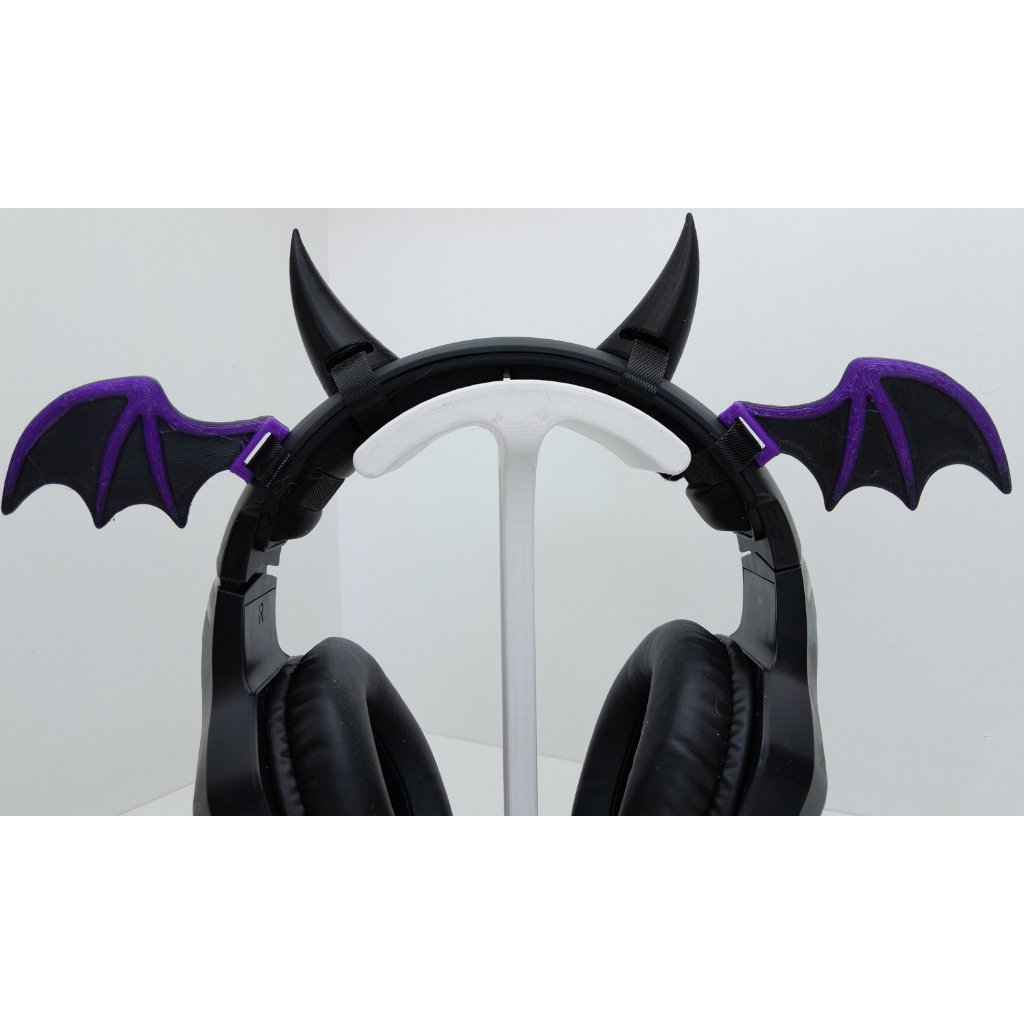 Kit Devil Chifre para Headset | Acessorio para Fone de Ouvido | Asinha ...