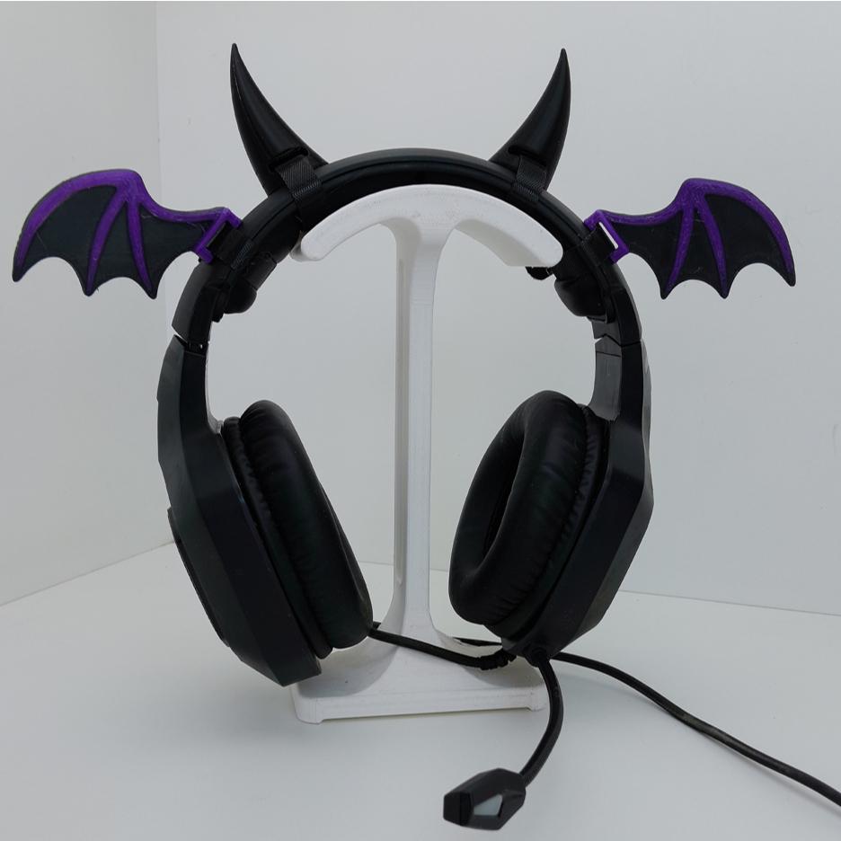 Kit Devil Chifre para Headset | Acessorio para Fone de Ouvido | Asinha ...
