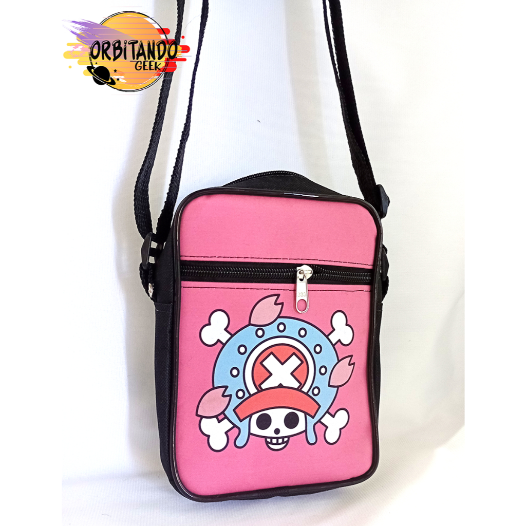 Bolsa Shoulder bag transversal One Piece, Chopper, caveira pirata ...