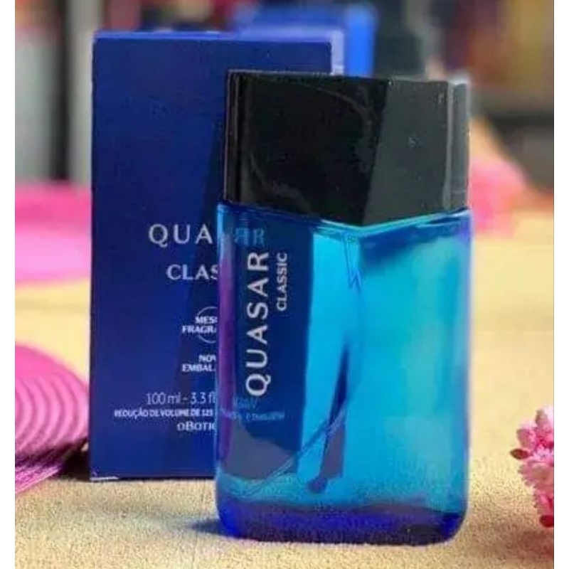 O BOTICARIO QUASAR CLASSIC DESODORANTE COLONIA 100ml | Shopee Brasil