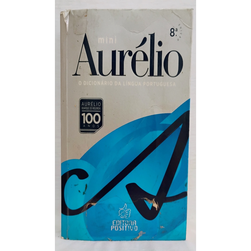 LIVRO DICIONÁRIO MINI AURÉLIO - COMEMORAÇÃO DE 100 ANOS | Shopee Brasil