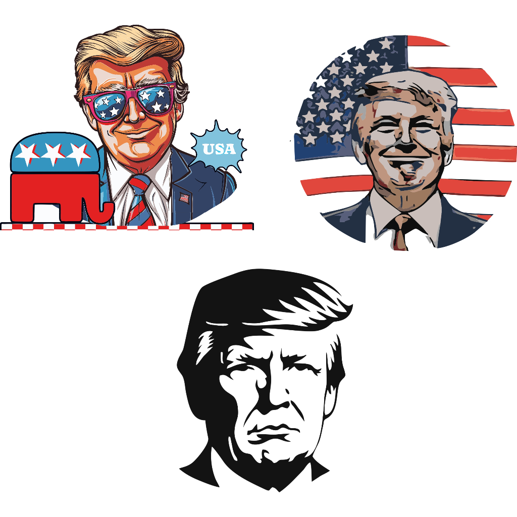 Adesivo Trump Vinil Impresso | Shopee Brasil