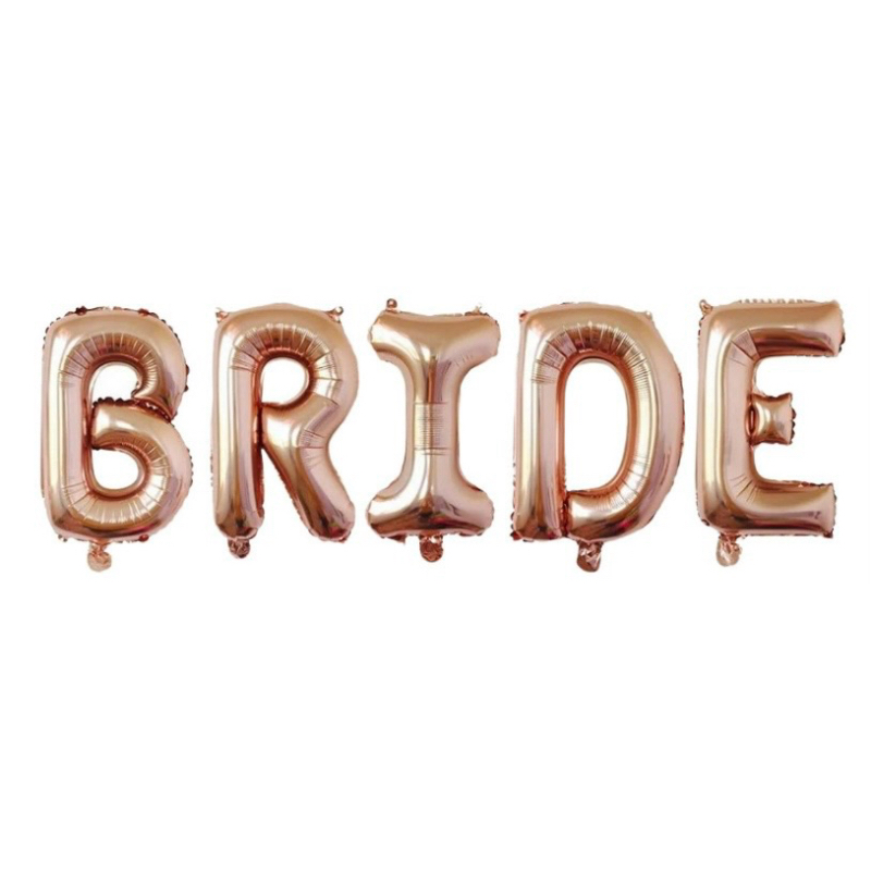 Balão Letra BRIDE 70 CM Despedida | Shopee Brasil