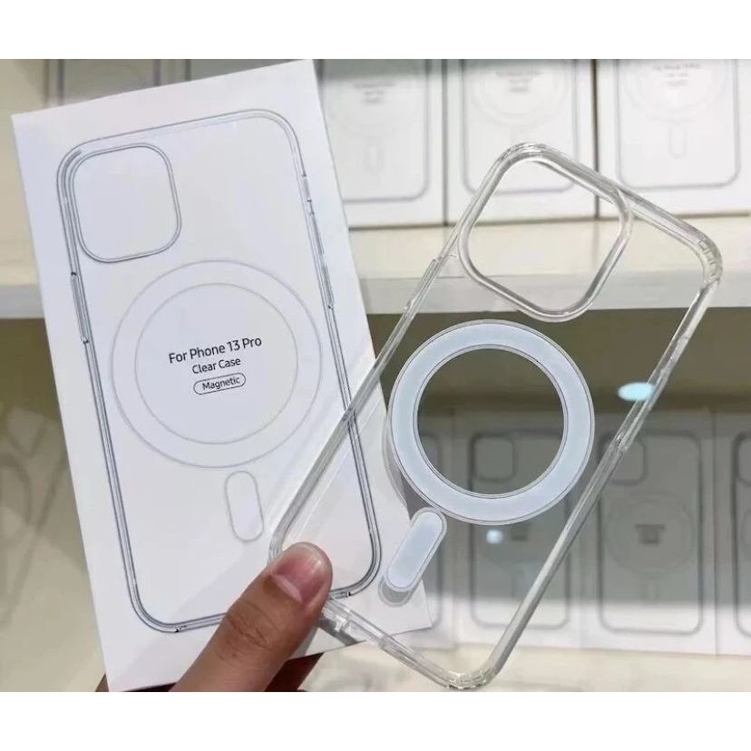 Capa Capinha Magnética Space Transparente Anti Impacto TPU Case Apple IPhone 11 12 13 14 15 Pro ...