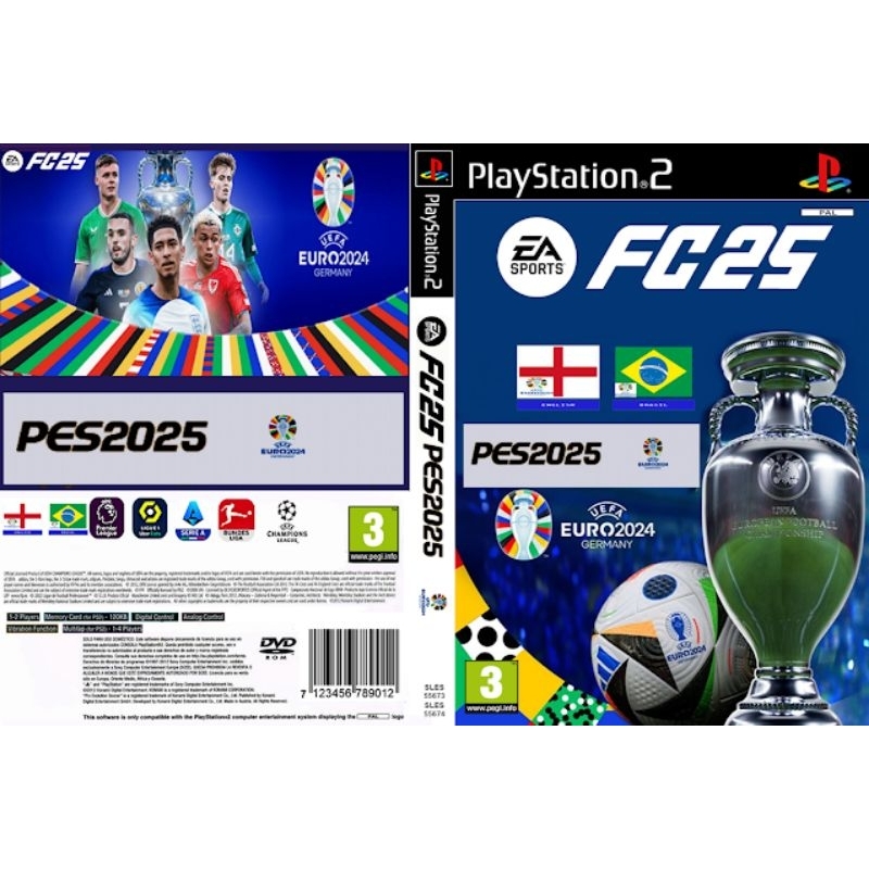 FC 2025 PES - PS2 | Shopee Brasil
