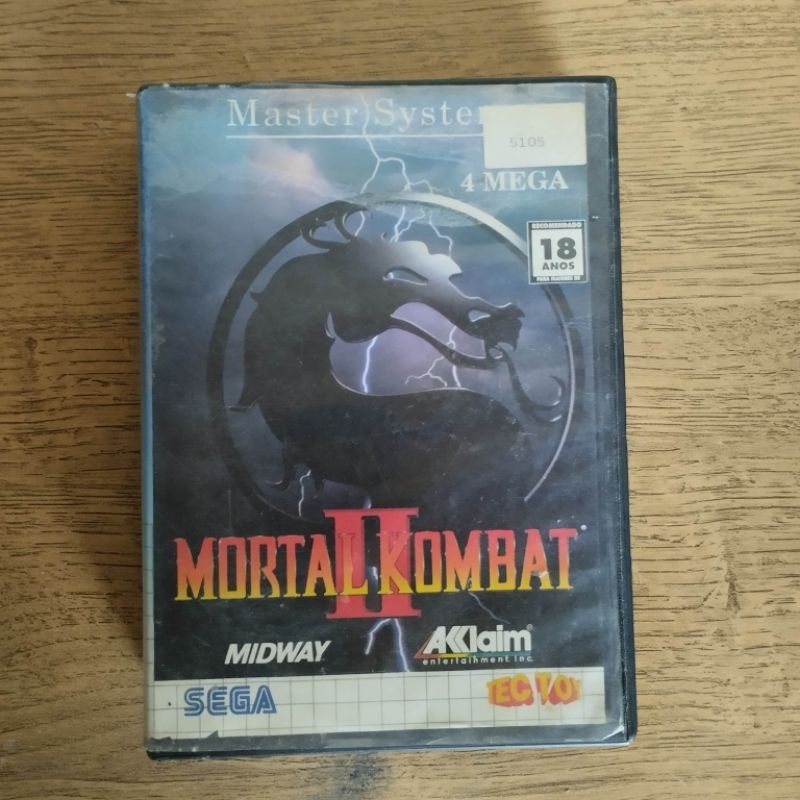Mortal Kombat 2 master system | Shopee Brasil