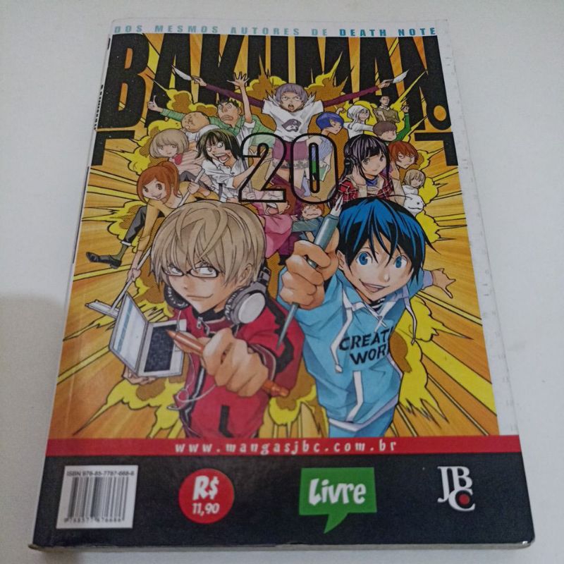BAKUMAN VOL.20 | Shopee Brasil