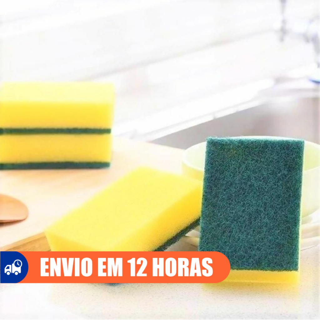 Esponja Multiuso 10 un - Nobre | Shopee Brasil