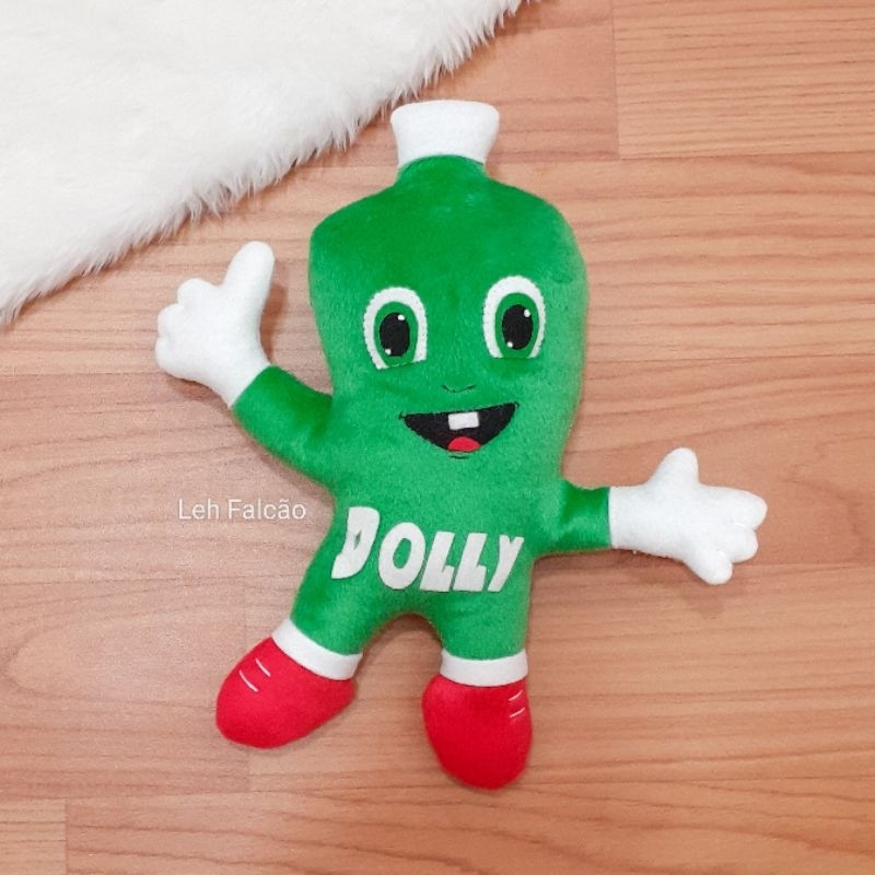 Boneco artesanal Dollynho com 20cm | Shopee Brasil
