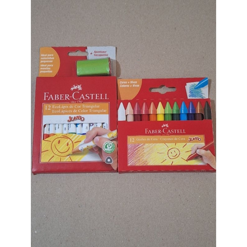 Kit Faber-Castell Jumbo | Shopee Brasil