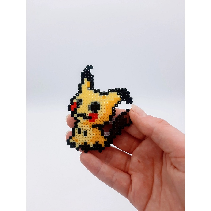 Pokemon Ímã ou Chaveiro - Pixel Art/ Hama Beads | Shopee Brasil