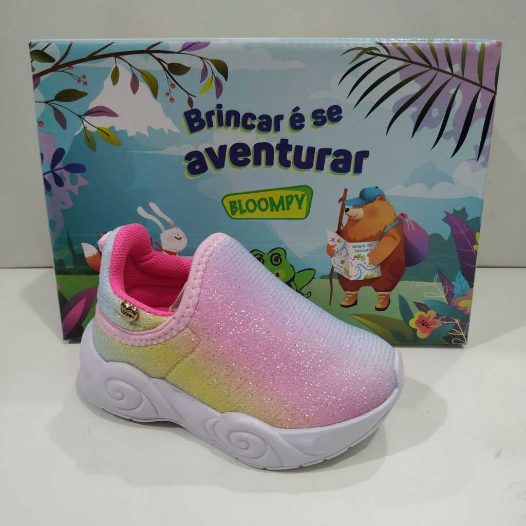 Tênis Calce Fácil Yate Confort Infantil- Bloomp | Shopee Brasil