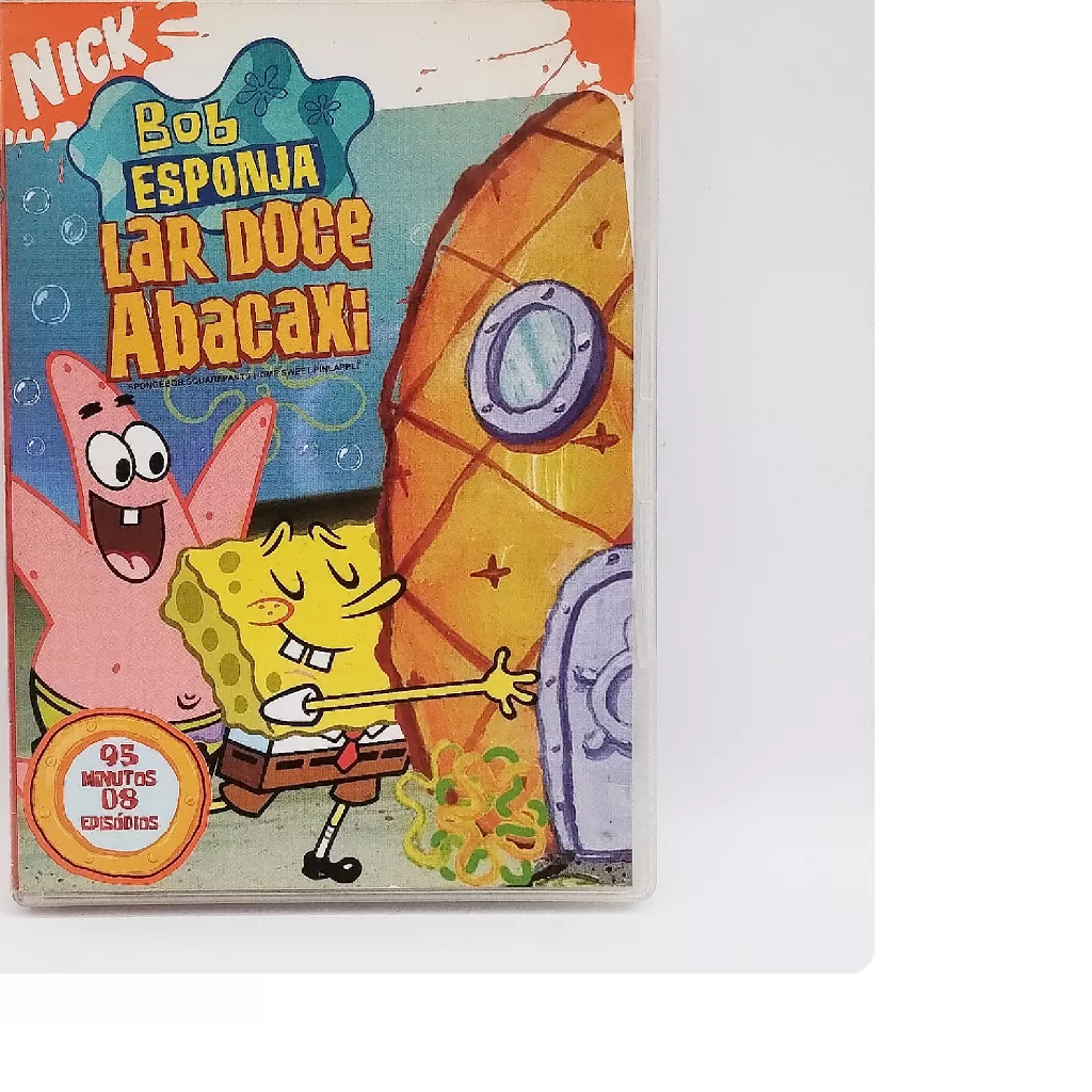 Dvd Bob Esponja Lar Doce Abacaxi Nickelodeon lacrado | Shopee Brasil