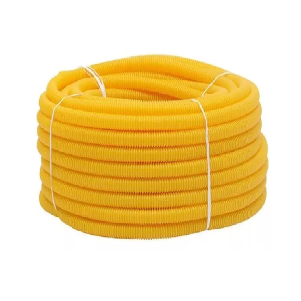 Mangueira Corrugada 1/2 Eletroduto Flexível Rolo 50 Metros | Shopee Brasil