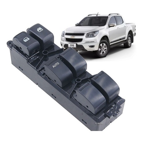 Comando Botão Vidro Elétrco S10 2012 2013 2014 2015 94728492 | Shopee ...