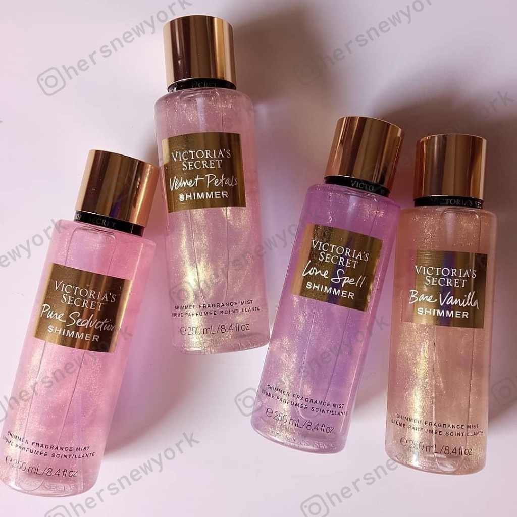 Victoria's Secret Body Splash Shimmer (com brilho) 250ml | Shopee Brasil